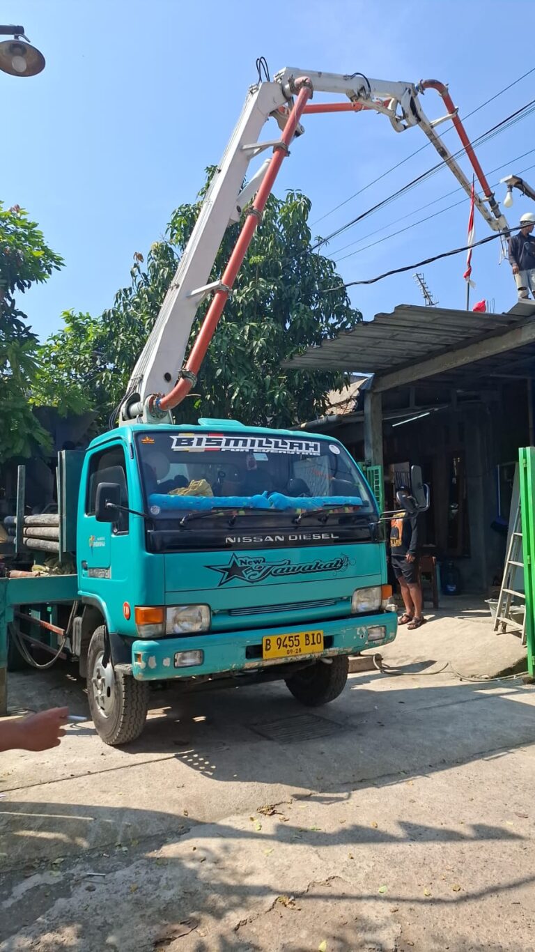 Concrete Pump Jenis dan Cara Kerja